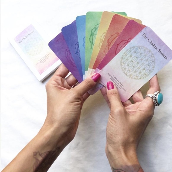 Shakti Healing Space | Accents | Chakra Card Deck Reiki Healing Gift ...